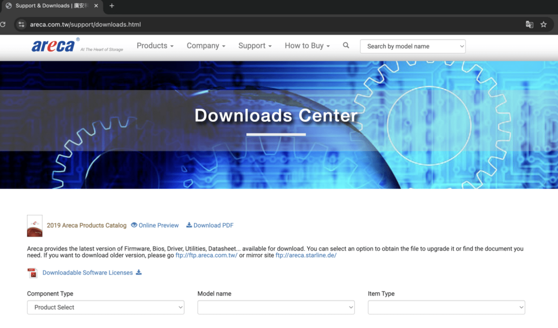 macOS driver installation for Areca ARC-8050 Thunderbolt systems - Starline Computer: Storage ...
